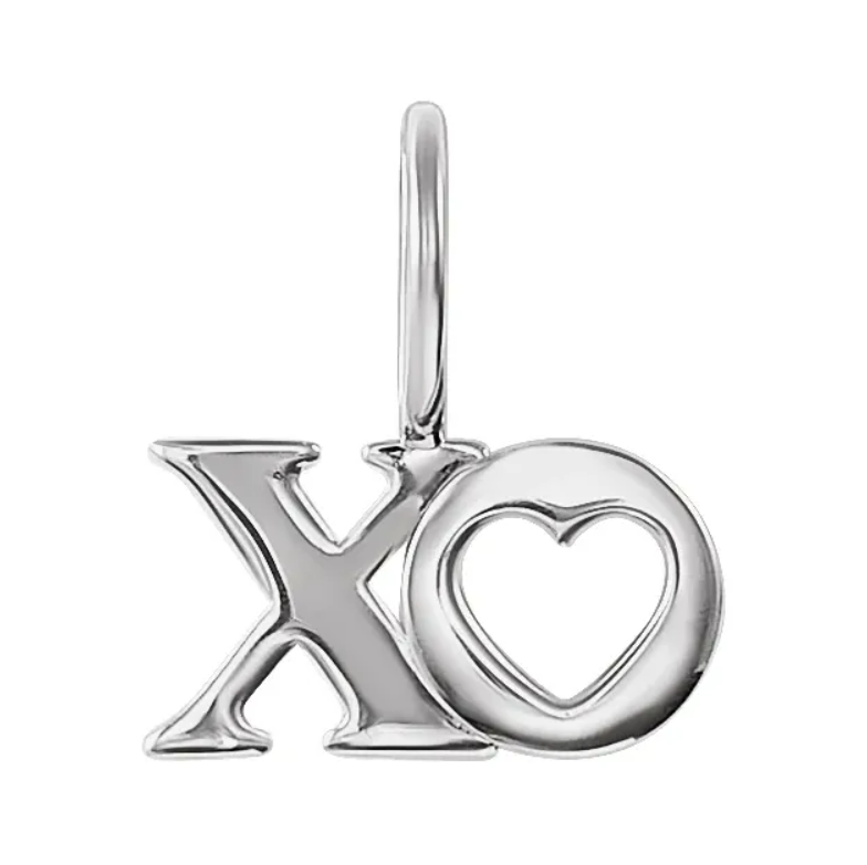 Hugs & Kisses 'XO' (Charm Only) – The Classic Gem